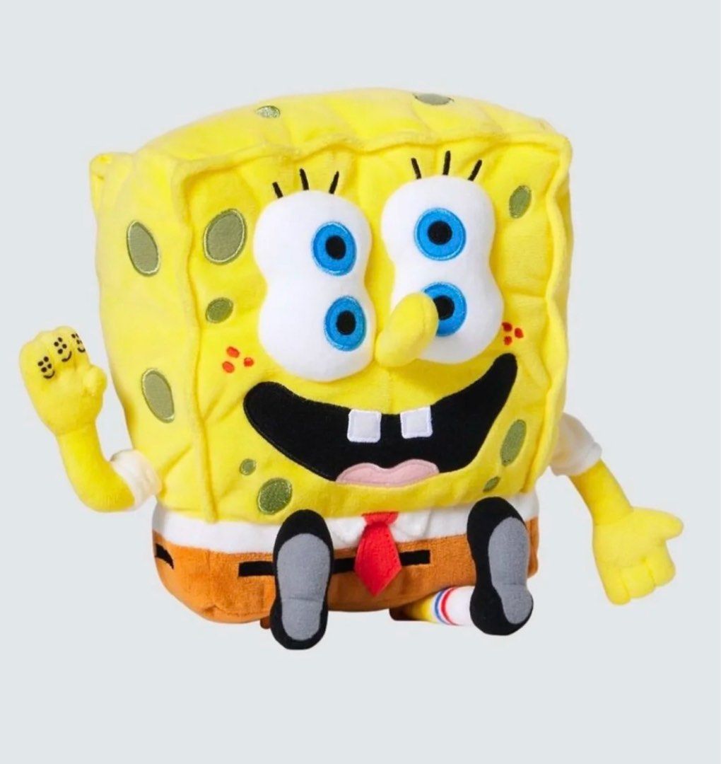 Uniqlo x CPFM x SpongeBob - SpongeBob Plush Toy, Hobbies & Toys, Toys ...