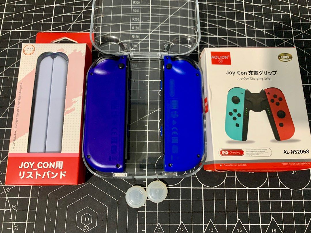 [USED] NINTENDO SWITCH JOYCON ZELDA SKYWARD SWORD HD EDITION (HALL ...