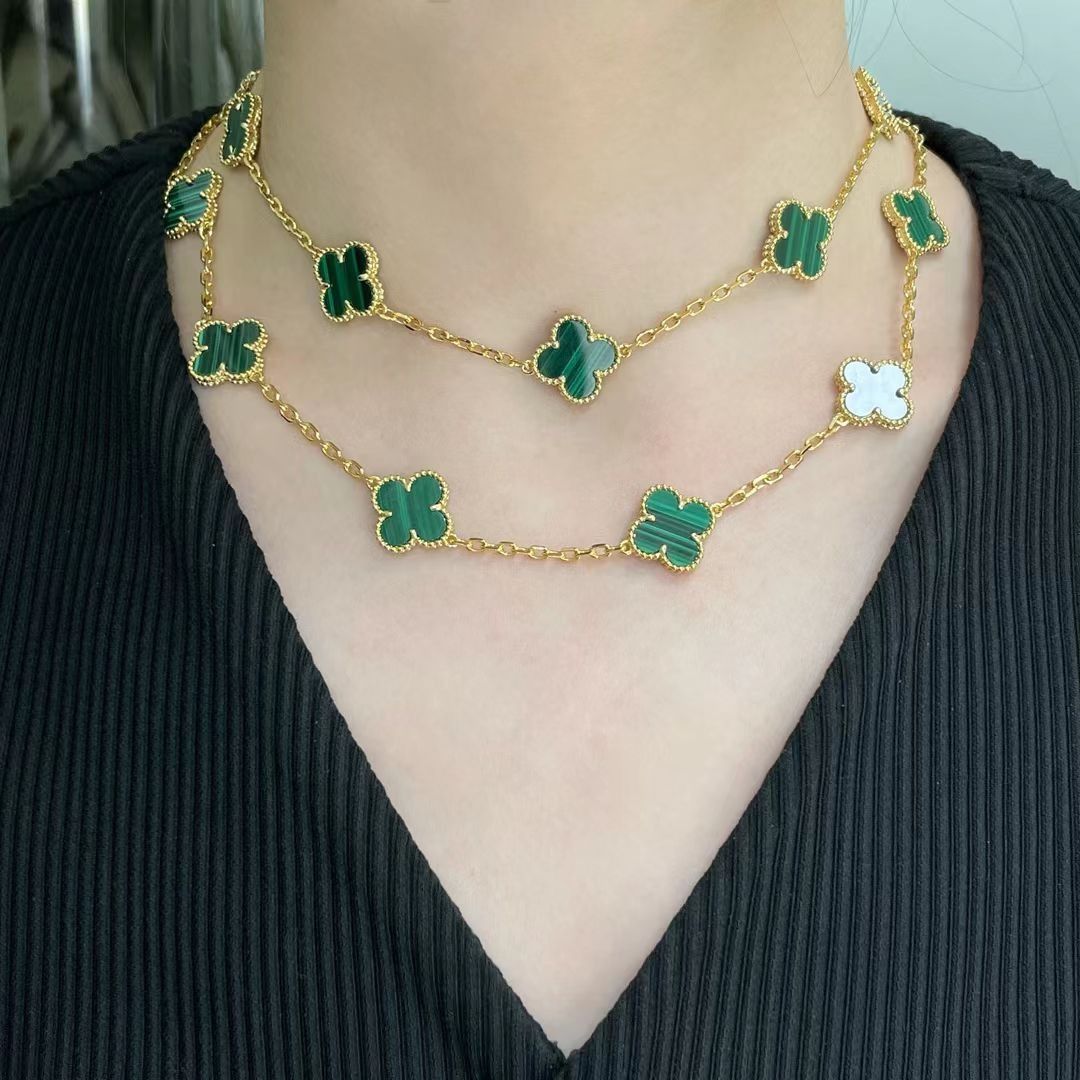Van Cleef&Arpels V Gold Plated Mica 0000-1500 Mesh VCA Natural ...