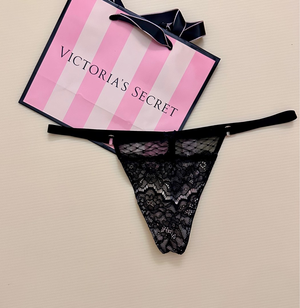Victoria’s Secret Beautiful Lace G-String, Women's Fashion, New ...
