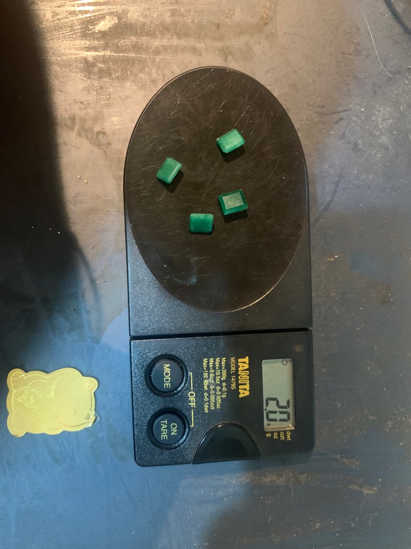3ct Emerald Cut Jade High Quality, Announcements on Carousell