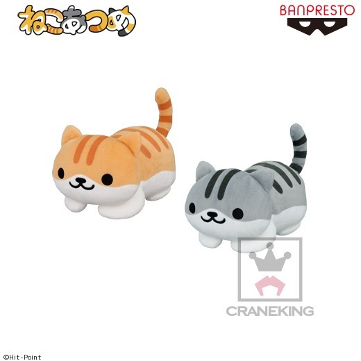 日本直送 絕版 貓咪收集 ねこあつめ Neko Atsume Kitty Collector しろさばさん 可愛貓咪公仔, 興趣及遊戲, 玩具 ...