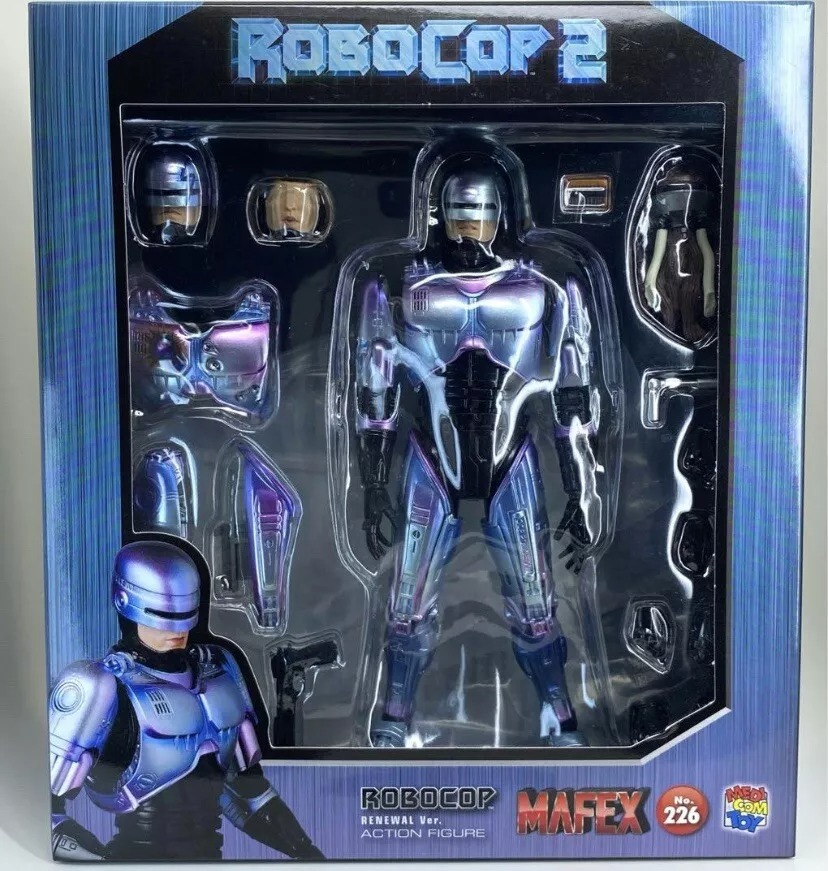 全新 日版 MEDICOM TOY MAFEX No.226 ROBOCOP 2 RENEWAL Ver. Action Figure ...