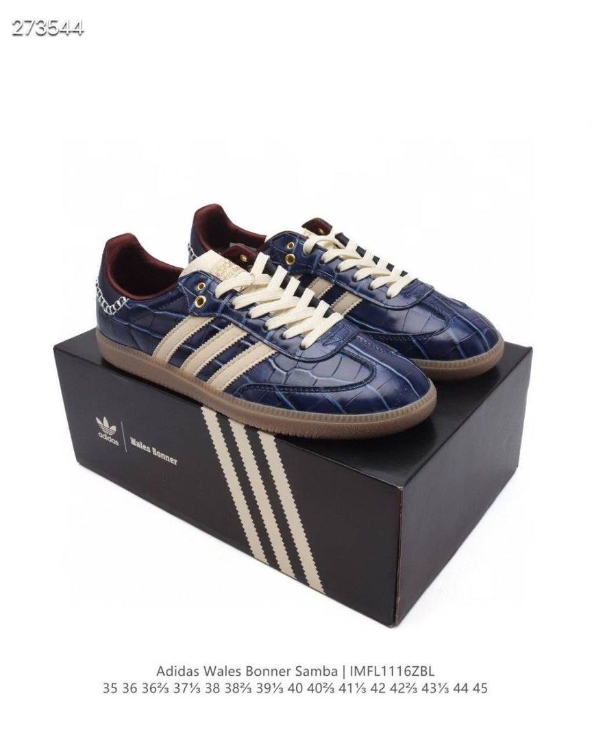Adidas Samba Wales Bonner Crocs, Men's Fashion, Footwear, Sneakers on ...