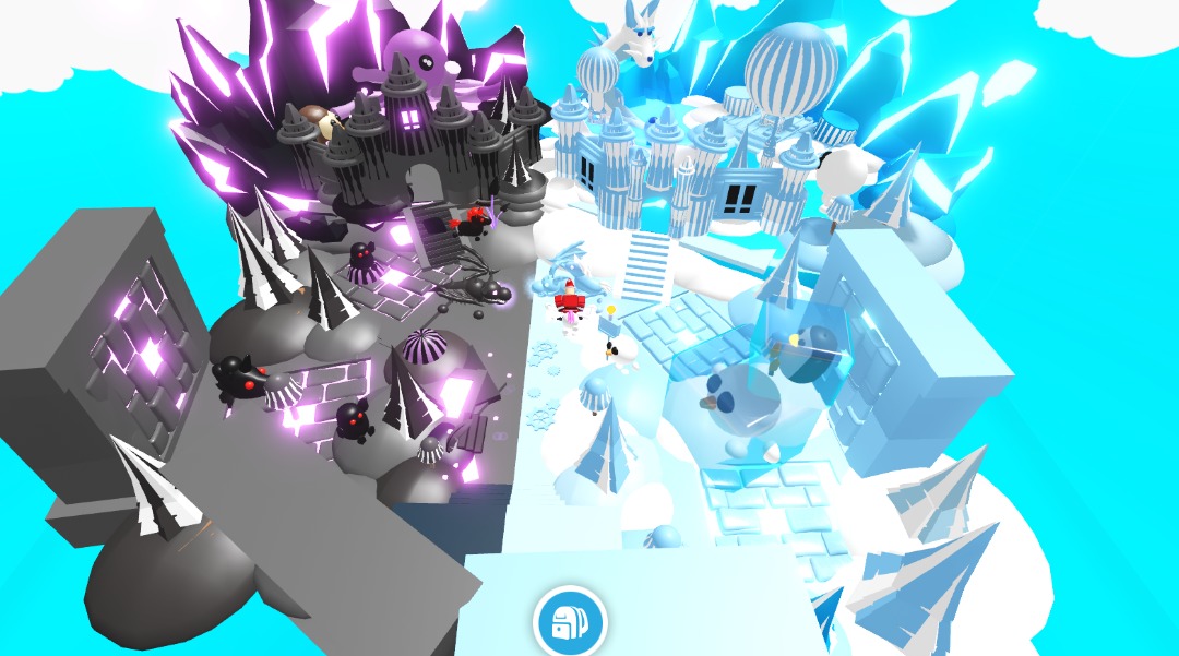 ADOPT ME MEGA MANSION (YOUTUBER HOUSE) FROST DRAGON + SHADOW DRAGON ...