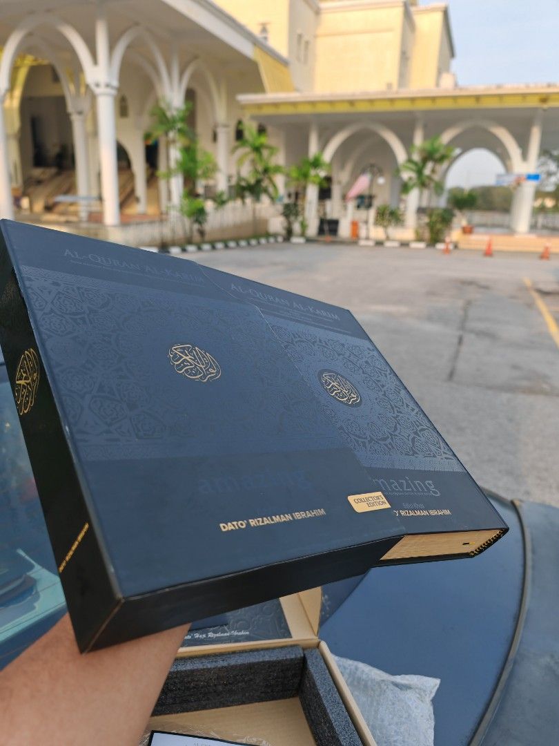 Al Quran Mushaf Dato Rizalman original limited EDITION. #riamazing ...