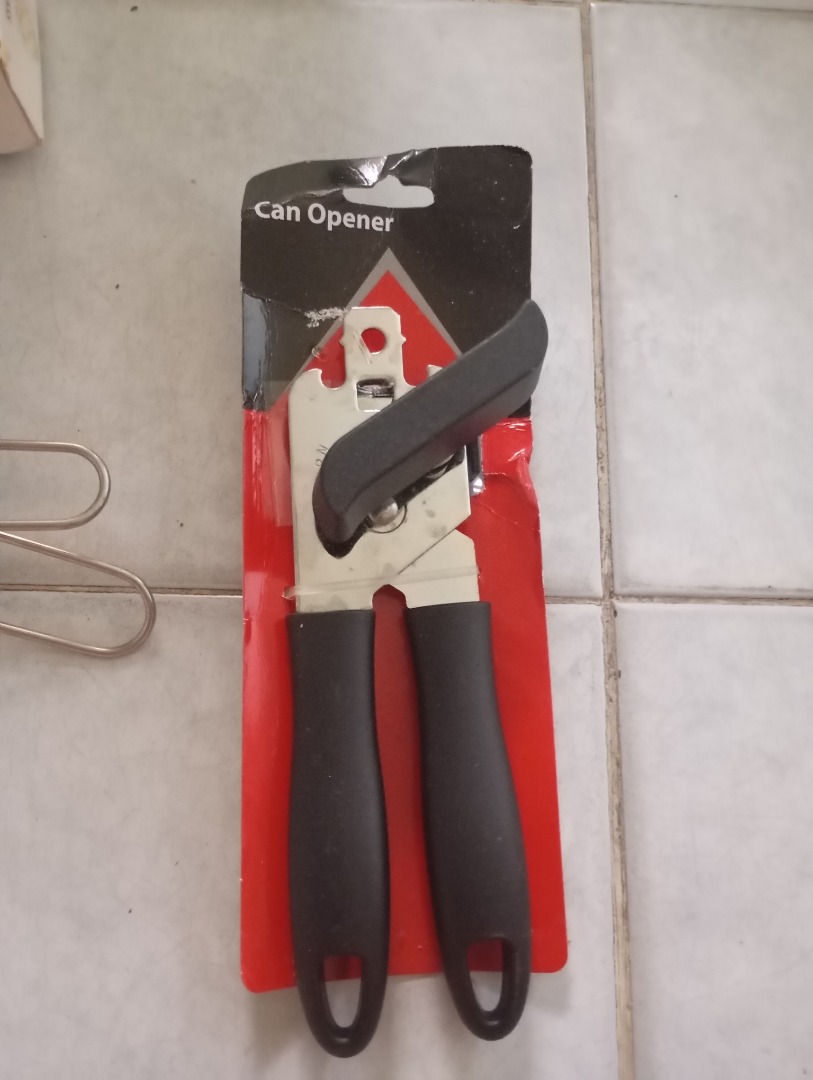 Alat Pembuka Kaleng Stainless Steel 3 IN 1 (Can Opener Premium ...