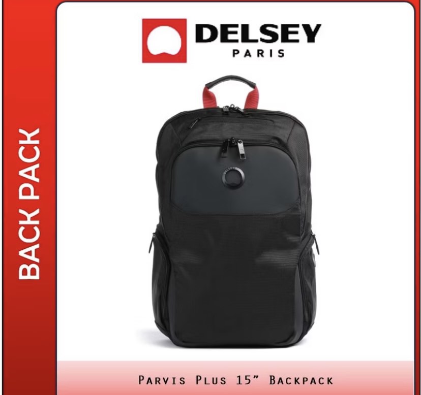 Authentic DELSEY PARIS Parvis Plus Backpack, Men's Fashion, Bags ...
