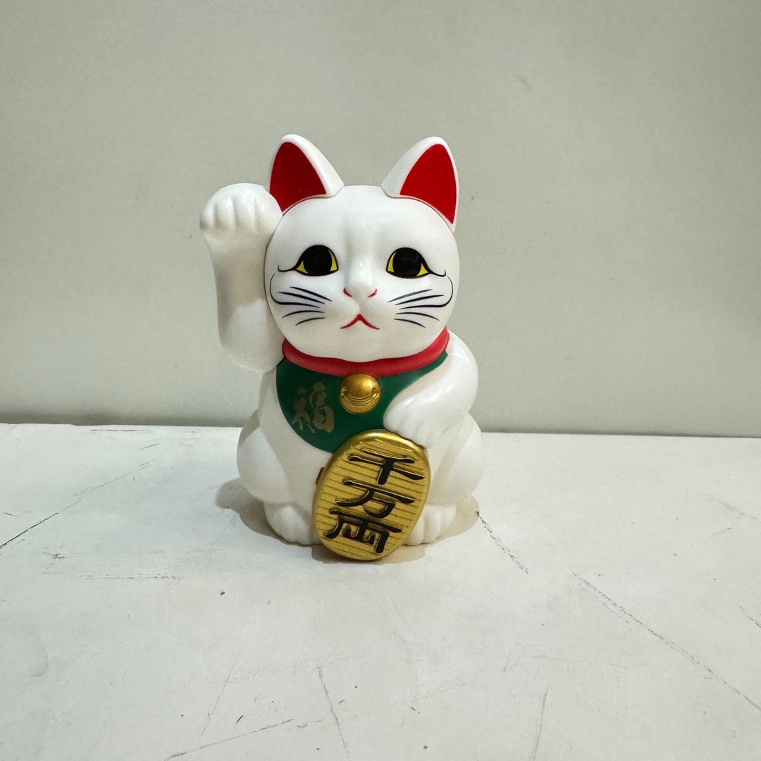 Bandai Lucky Cat Figure, Hobbies & Toys, Toys & Games on Carousell