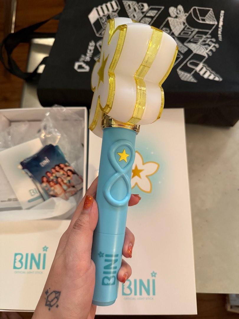 Bini light stick official, Hobbies & Toys, Memorabilia & Collectibles ...