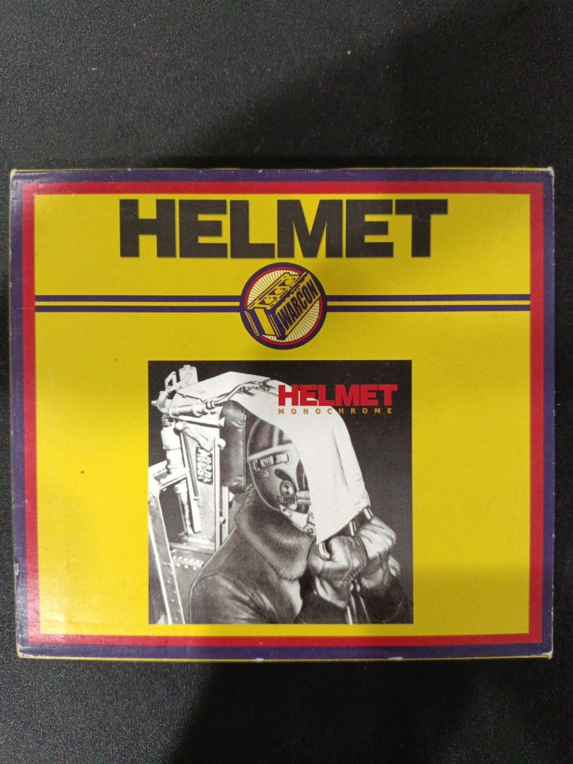 CD Helmet - Monochrome, Hobbies & Toys, Music & Media, CDs & DVDs on ...