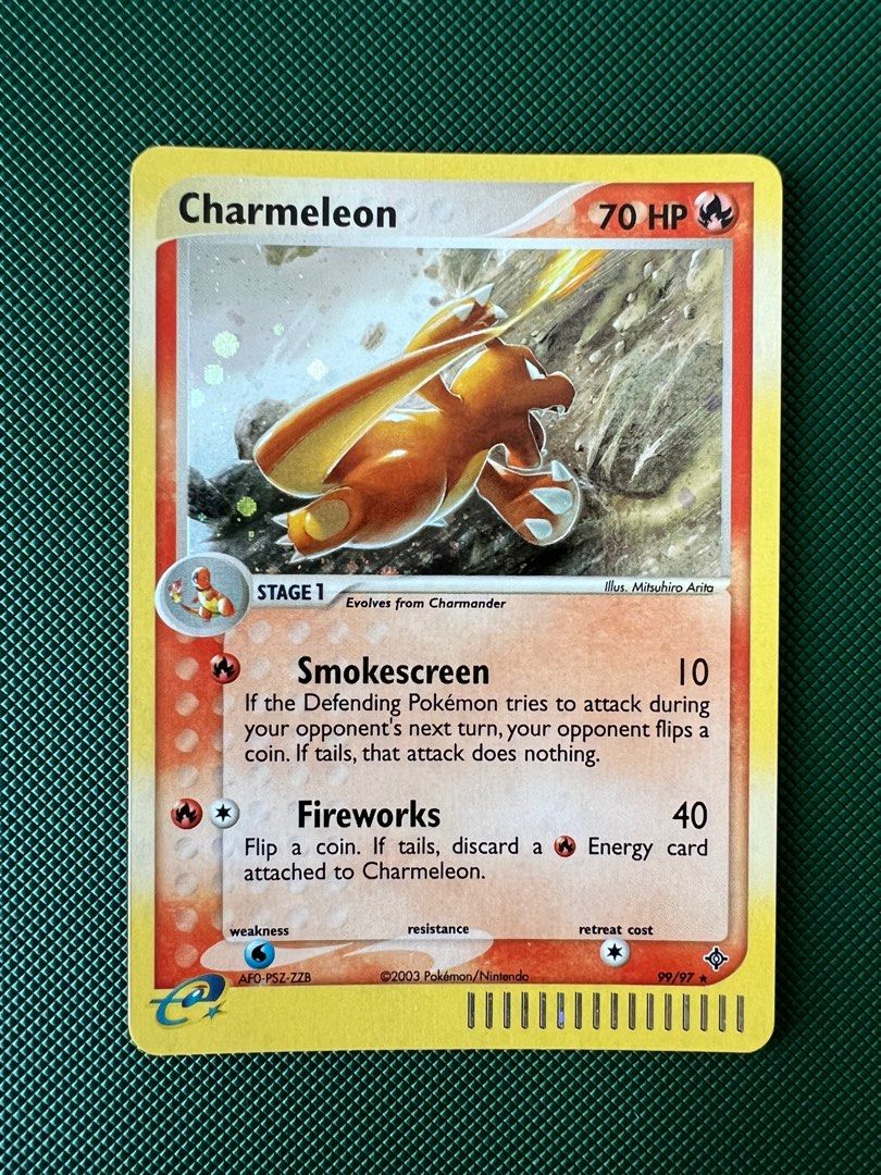 Charmeleon 99/97 Ex Dragon Holo Rare Vintage Pokemon Card, Hobbies ...