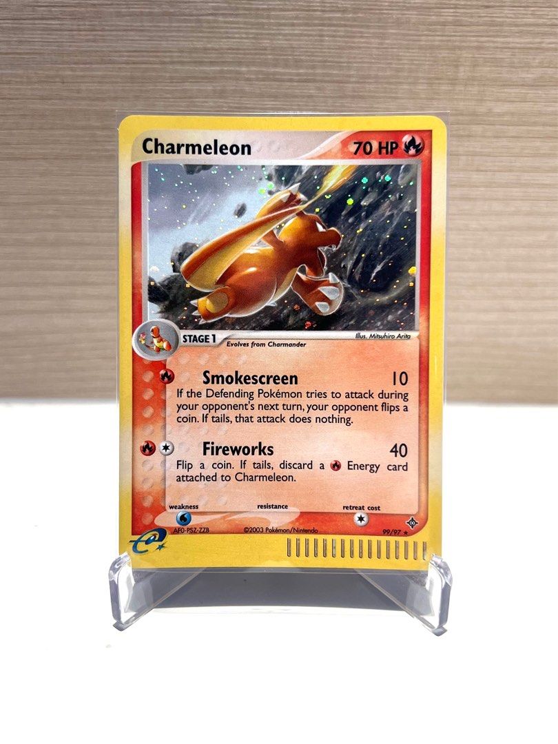 Charmeleon 99/97 Ex Dragon Holo Rare Vintage Pokemon Card, Hobbies ...