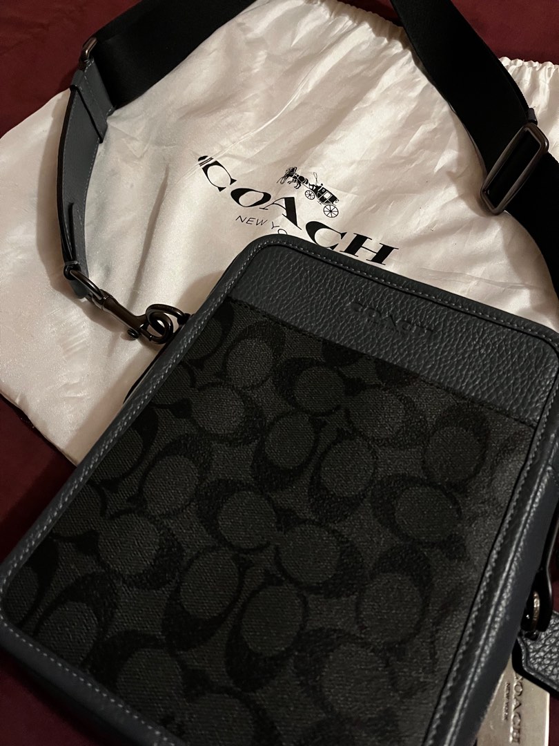 Coach Men`s Sullivan Pack Signature Leather., Luxury, Bags & Wallets on ...