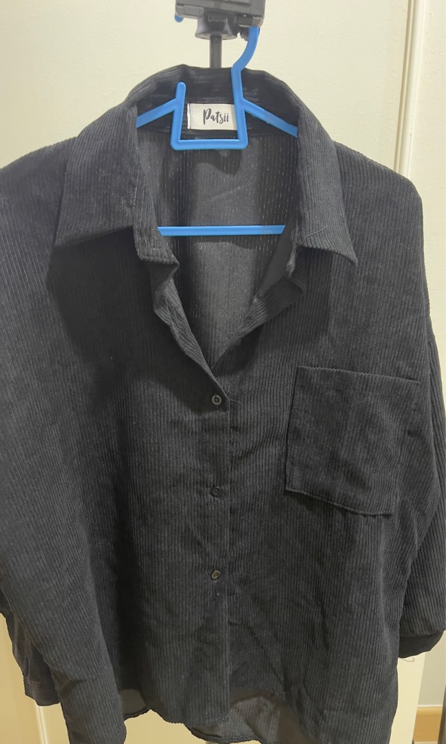 Coudroy shirt, Women's Fashion, Tops, Blouses on Carousell