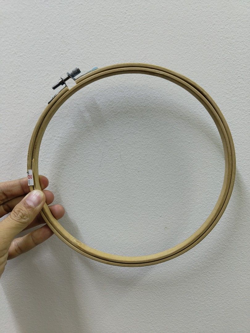 Cross Stitch Hoop Embroidery Sewing Frame 8 Inch 20cm Tambour Ring ...
