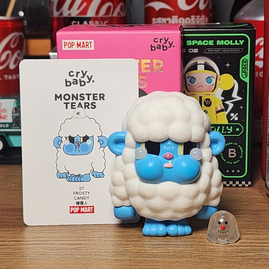 Cry baby monster tears frosty candy asli pop mart, Toys & Collectibles ...