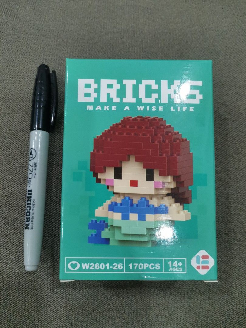Cutie Princess Ariel Nano Bricks (170 pcs), Babies & Kids, Infant ...