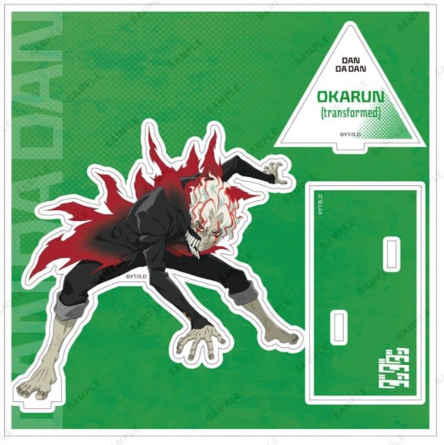 Dandadan Okarun (transformed) - Baseyard Limited Acrylic Stand, Hobbies ...