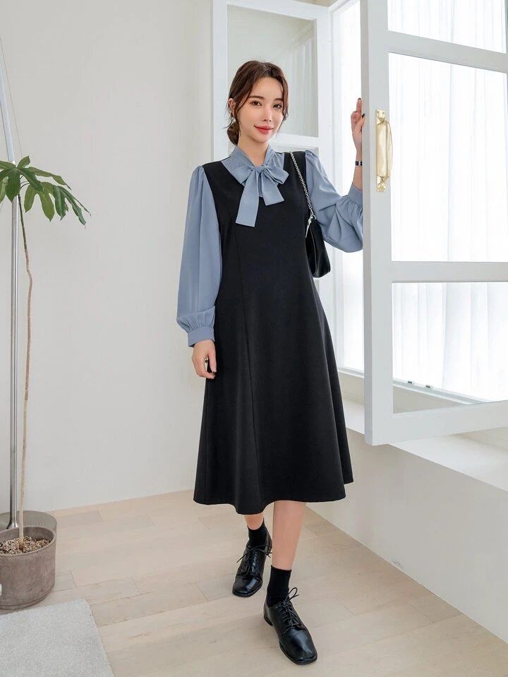 DAZY SHEIN KOREAN STYLE FORMAL LONG MAXI/MIDI DRESS CHURCH GRADUATION CORPORATE WEAR, Women's ...