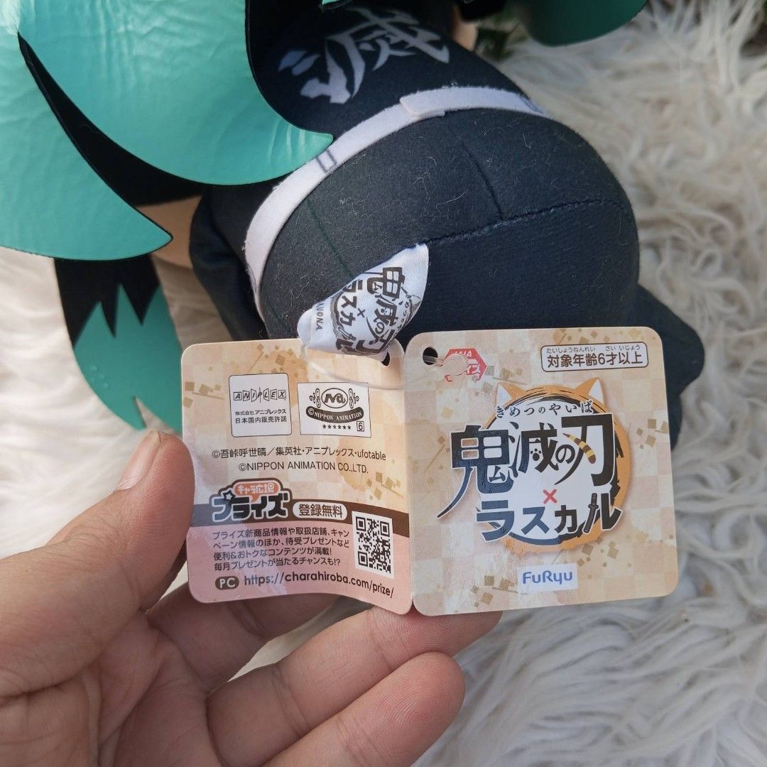 DEMON SLAYER Kimetsu no Yaiba Muichiro Tokito x Rascal the Raccoon 10 ...