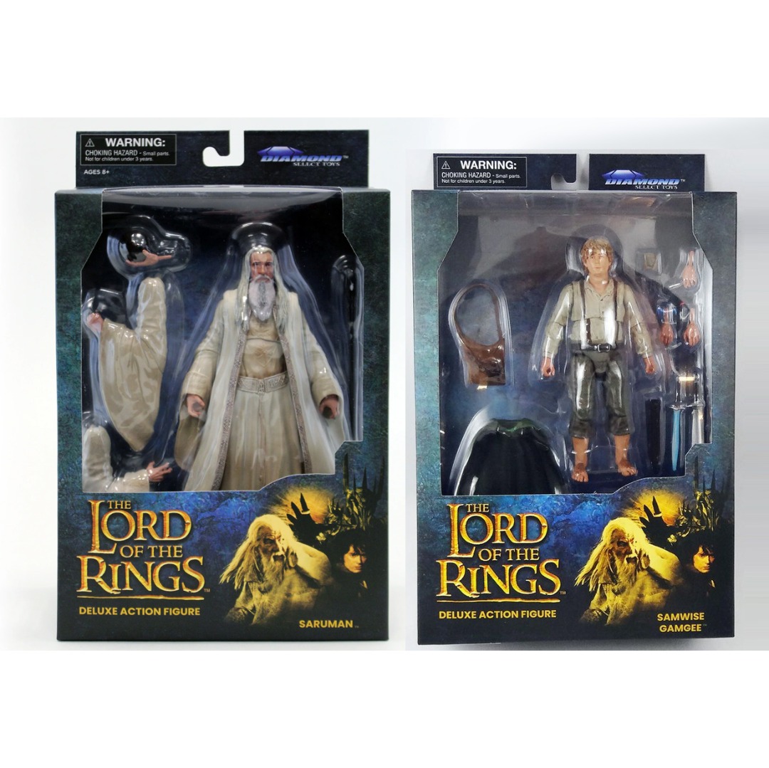 Diamond Select Toys The Lord of the Rings Wave 6 Samwise Gamgee and ...