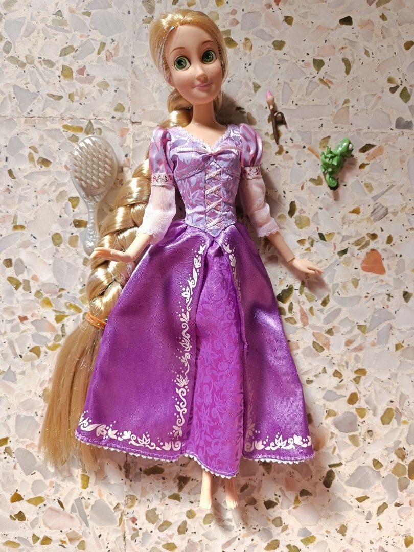 Disney Tangled Rapunzel Barbie doll First Edition, Hobbies & Toys, Toys ...