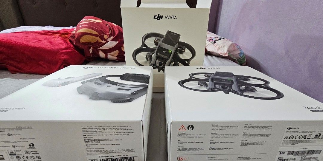 DJI Avatar avata new with goggle integra original, Photography, Drones ...