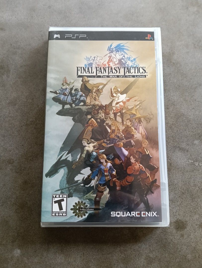 Final Fantasy Tactics : The War of the Lions PSP Playstation Portable ...