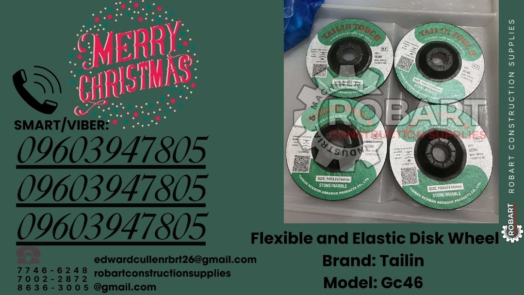 Flexible and Elastic Disk Wheel Brand: Tailin Model: Gc46, Everything ...