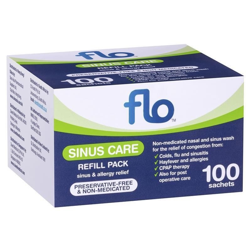 Flo Sinus NOSE Wash - 100 Sachets (Expired date: April 2026), 健康及營養食用品 ...