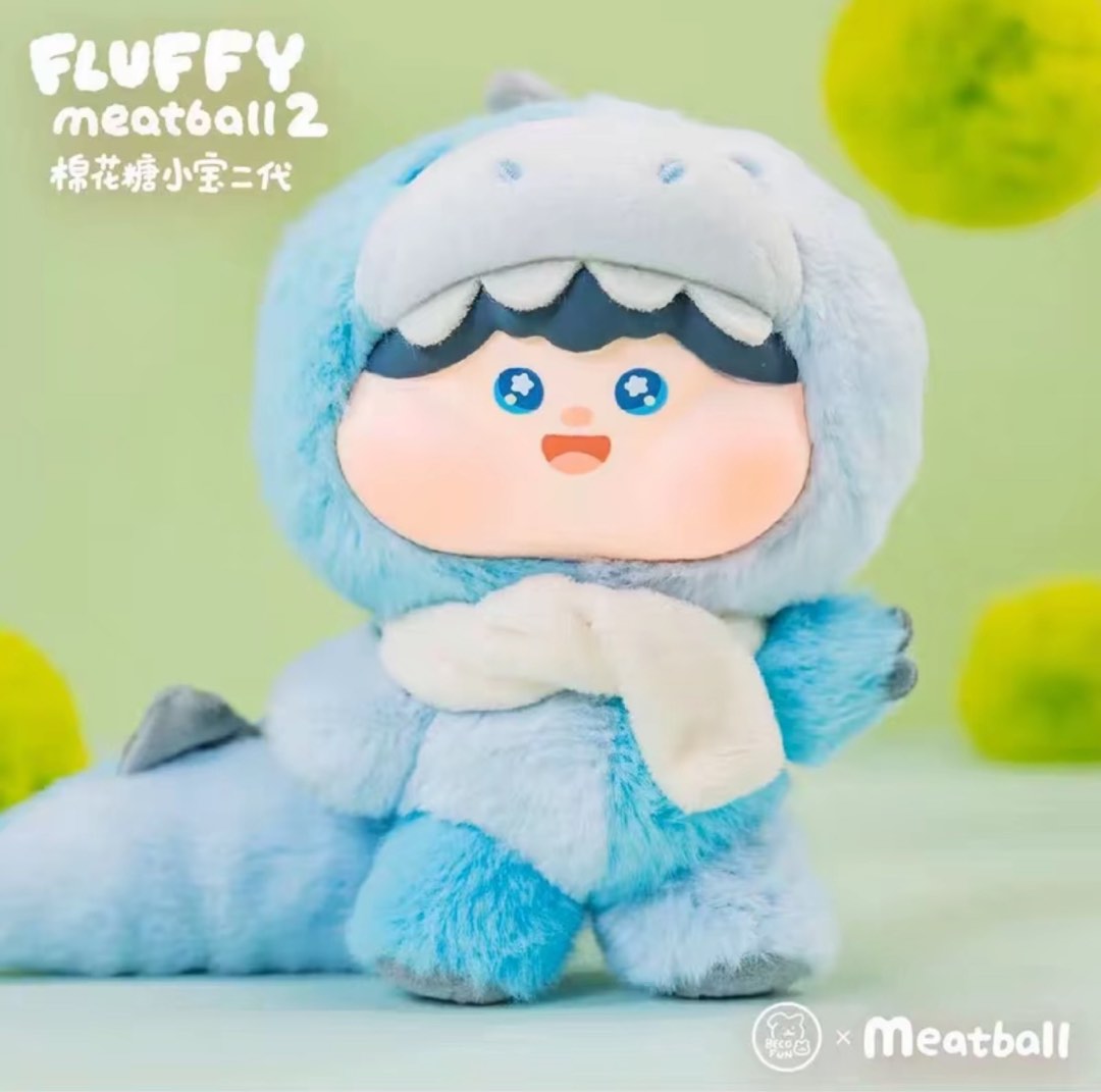 Fluffy Meatball V2 plush doll pendant, Hobbies & Toys, Toys & Games on ...