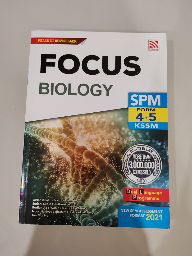 FOCUS Biology Reference Book SPM Form 4 & 5, Hobbies & Toys, Books ...