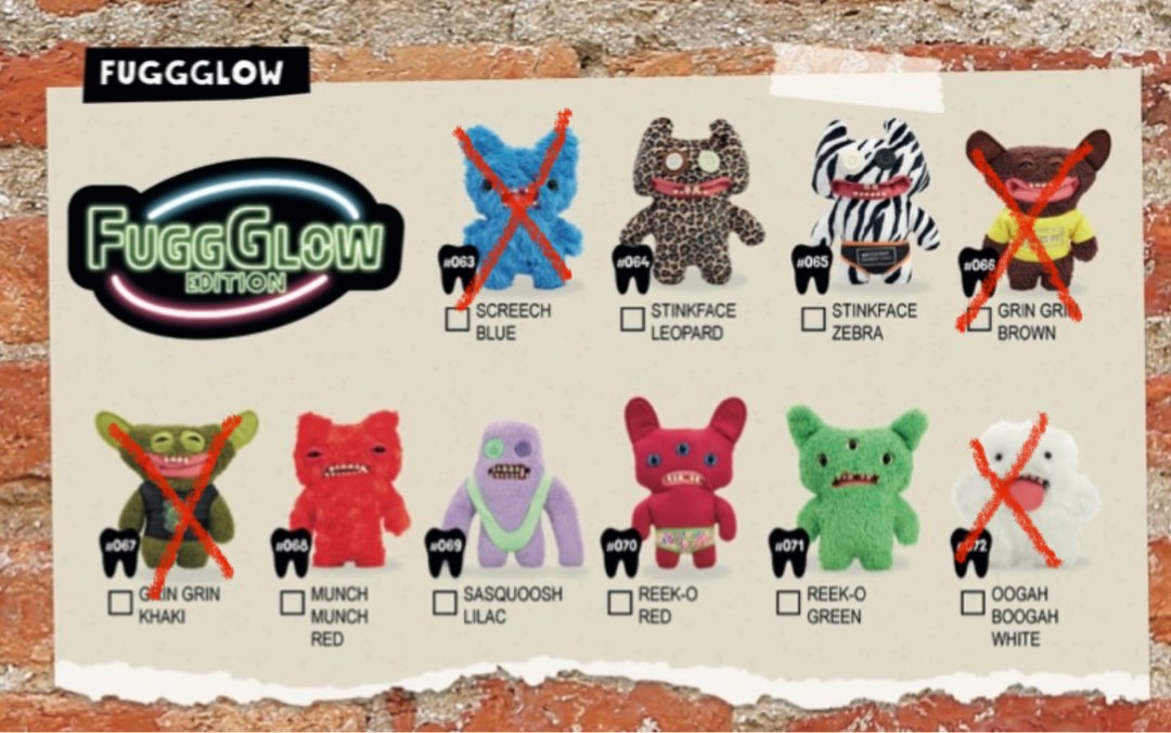 FUGGLER FUGGGLOW EDITION, Hobbies & Toys, Toys & Games on Carousell