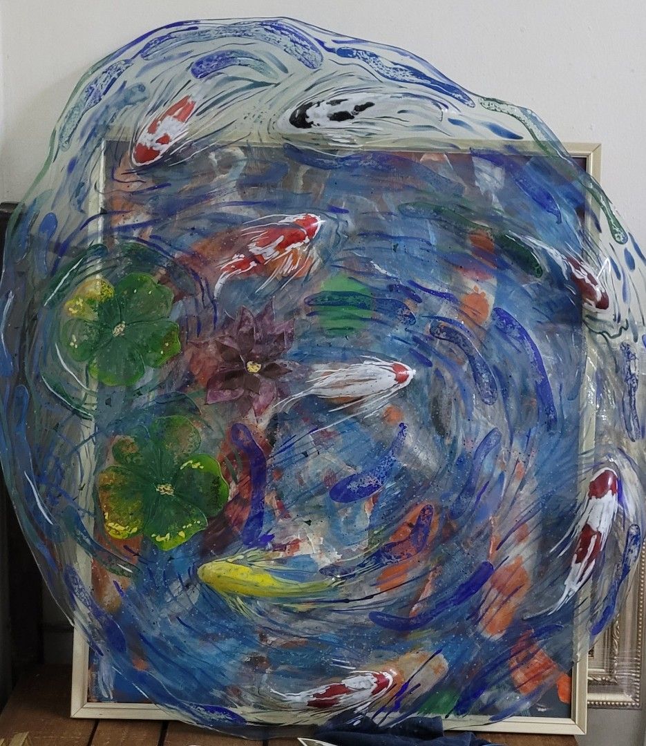 Glass painting by Raja Azhar, Hobbies & Toys, Collectibles ...