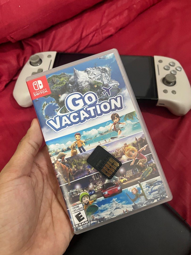 Go Vacation Nintendo Switch Game Card Game Physical Game, Video Gaming ...