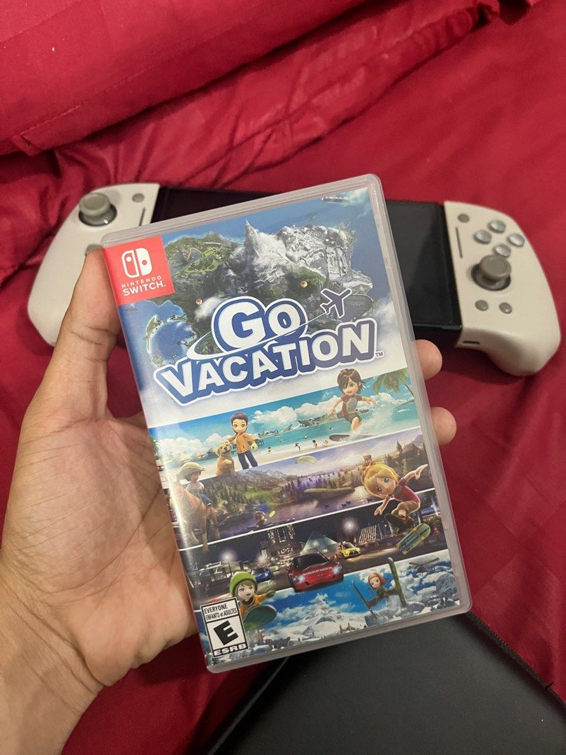 Go Vacation Nintendo Switch Game Card Game Physical Game, Video Gaming ...