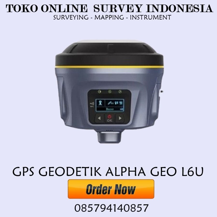 GPS GEODETIK ALPHA GEO L6U RTK GNSS RECEIVER, Elektronik, Lainnya di ...