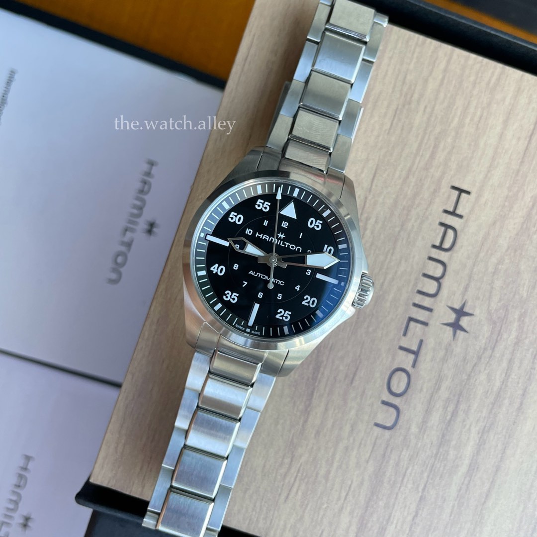 Hamilton Khaki Aviation - 36mm Pilot Automatic - H76215130, Luxury ...