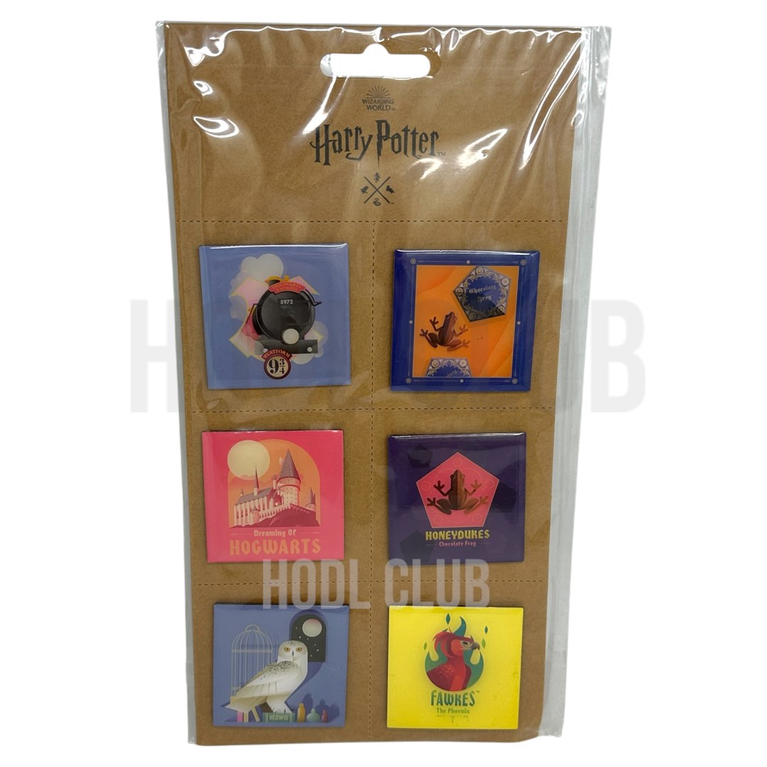 Harry Potter magnets set of 6, Hobbies & Toys, Stationary & Craft ...
