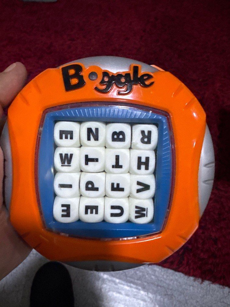 Hasbro boggle travel board game, Hobbies & Toys, Toys & Games on Carousell