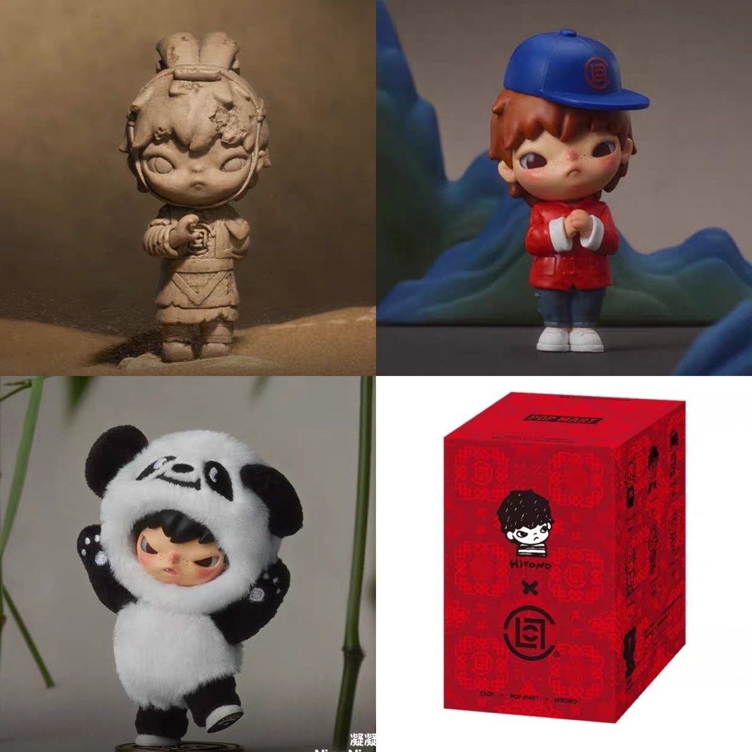 HIRONO CLOT SERIES POPMART / FULL SET / CONFIRMED DESIGN / SINGLE BLIND ...