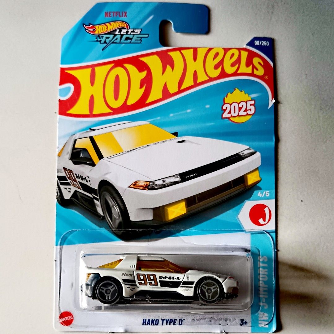 HOT WHEELS CASE D 2025 Hako Type D (1st edition), Babies & Kids, Infant ...
