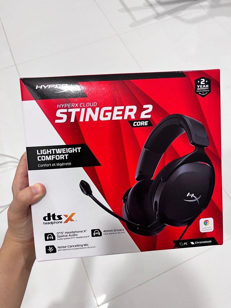 Hyper X Cloud Stinger 2 Core, Audio, Headphones & Headsets on Carousell
