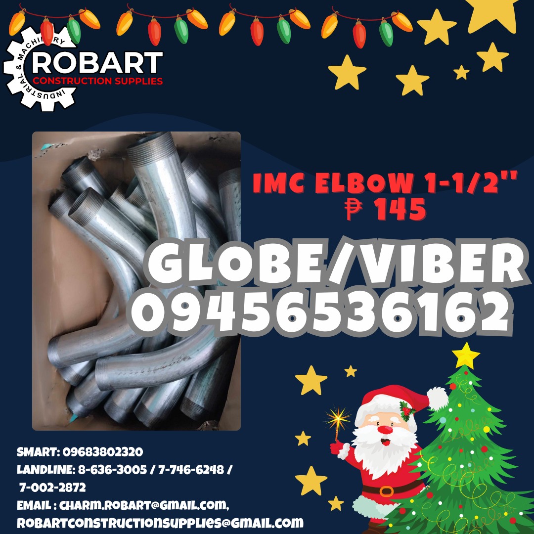 Imc Elbow 1-1/2", Everything Else, Looking For on Carousell