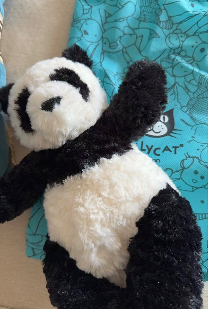 Panda Doll - Jelly Cat , Hobbies & Toys, Toys & Games on Carousell