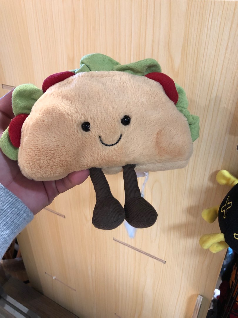Jellycat taco, Hobbies & Toys, Toys & Games on Carousell