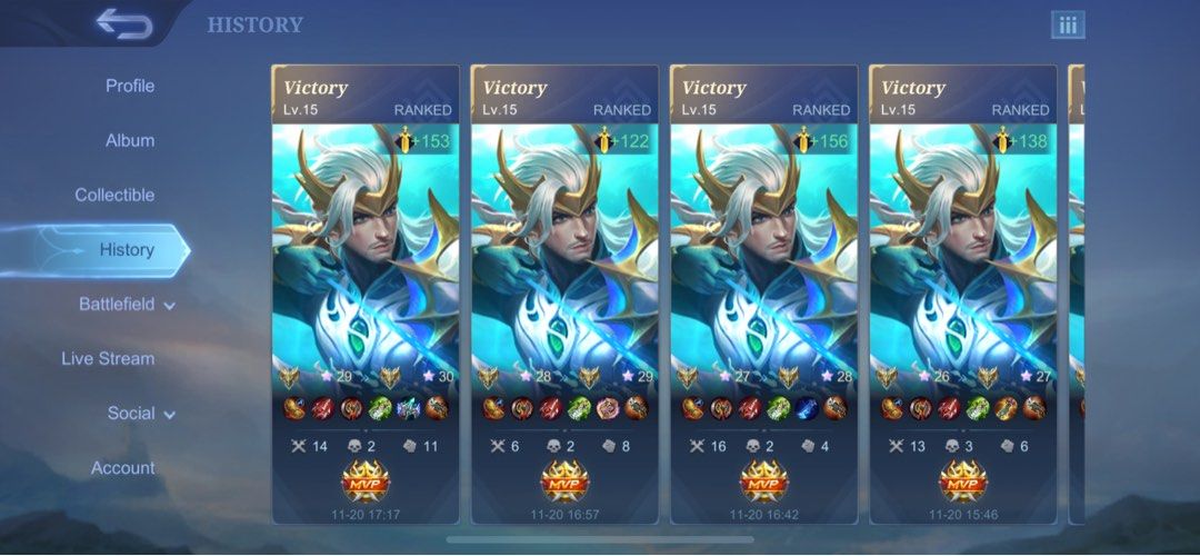 Joki Boosting Service Mobile Legends By Hailee / Joki ml, Video Gaming ...