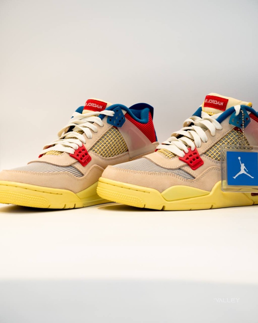 Jordan 4 Union Guava Ice, Men's Fashion, Footwear, Sneakers on Carousell