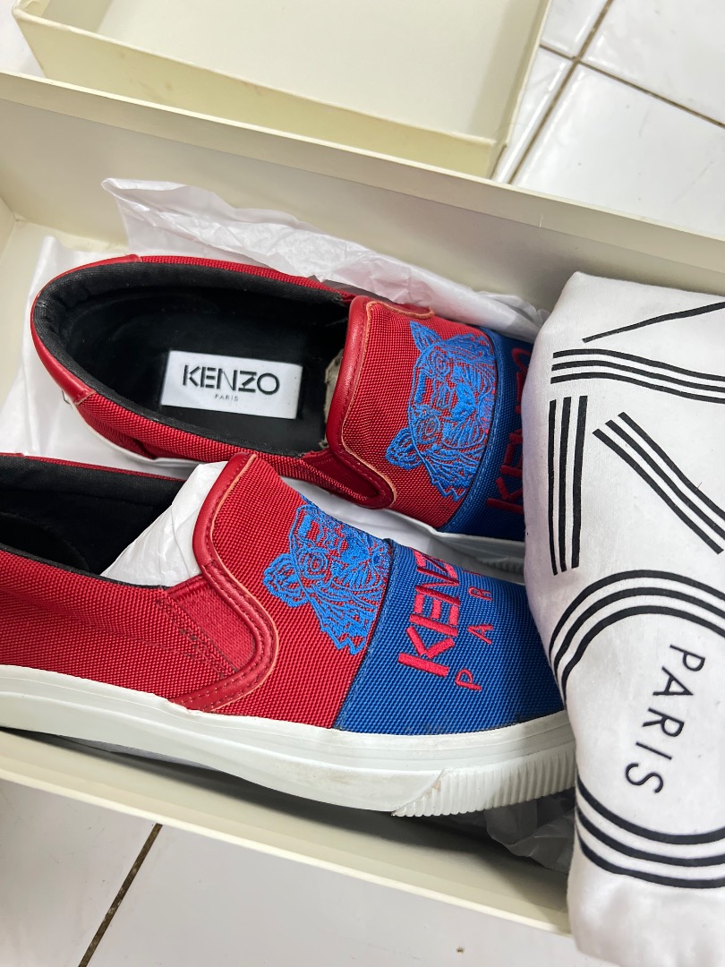 Kenzo Original Slip On Shoe, Women's Fashion, Footwear, Sneakers on ...